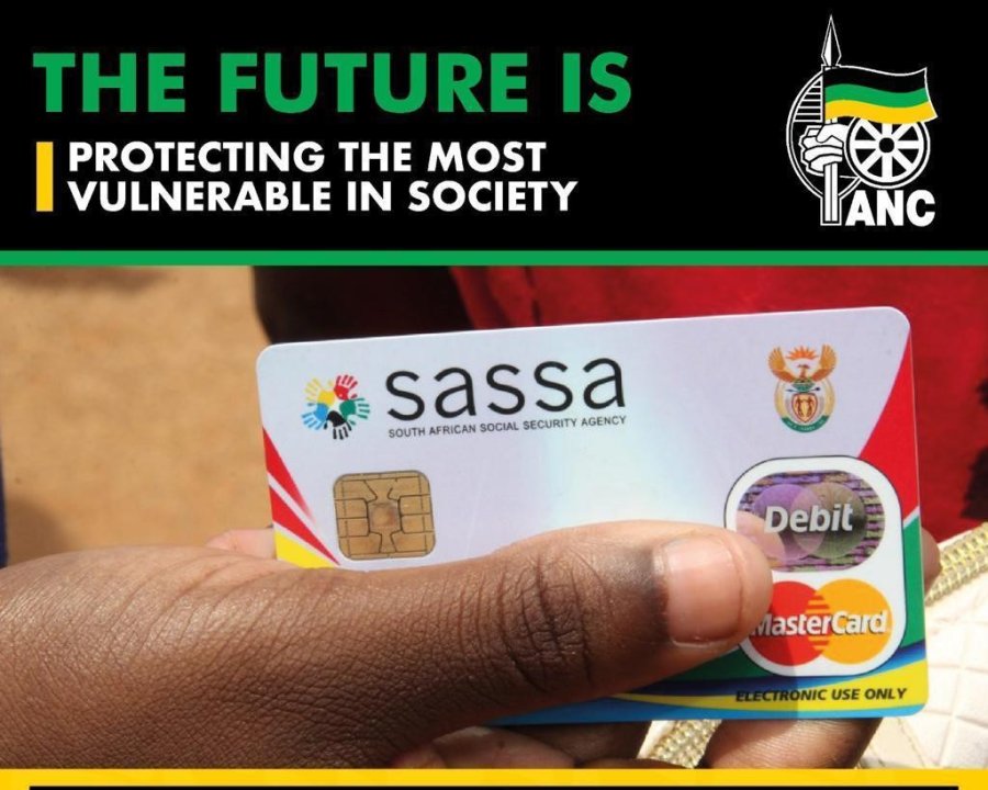 ‘Using Sassa to lure vulnerable’: ANC social grant election poster ...
